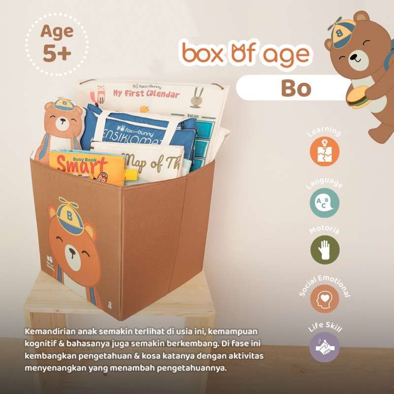Jual Fox and Bunny | Box of Age Bo | Usia 5+ Tahun di Seller ...