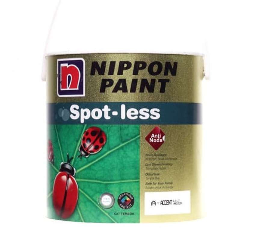Promo Nippon Paint Spotless Cat Tembok Tinting 1L (Smoking Grey) N2045T ...