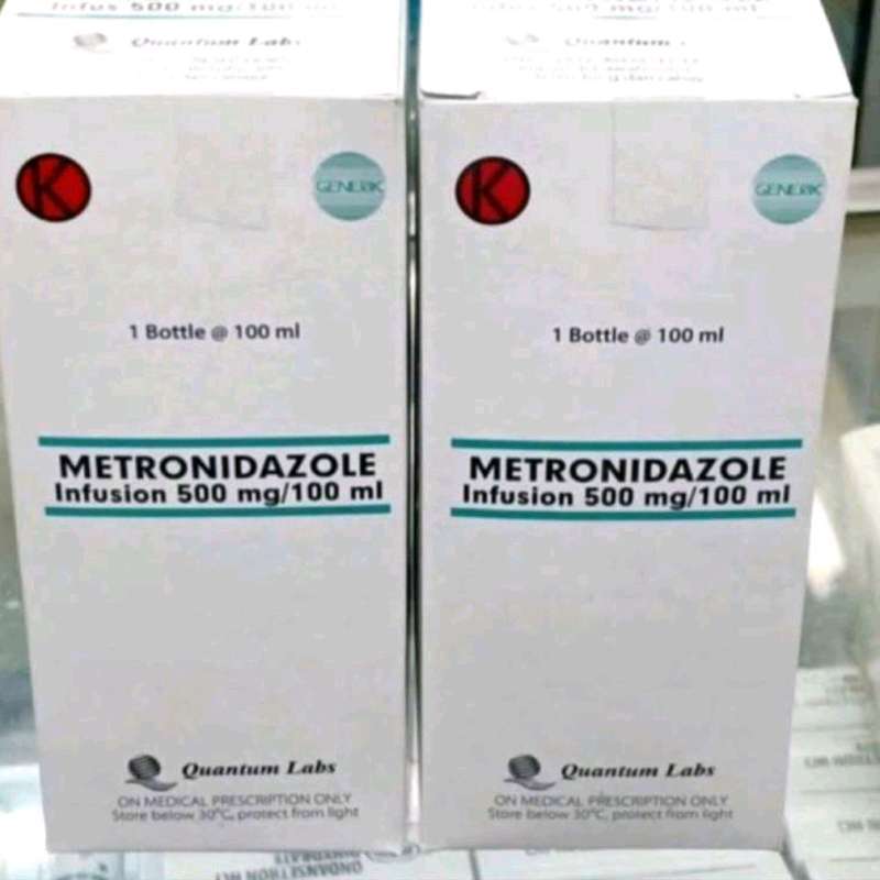Jual Metronidazole 500mg Infus Injeksi Per Box Original Di Seller Apotek Balanak - Kayu Manis ...