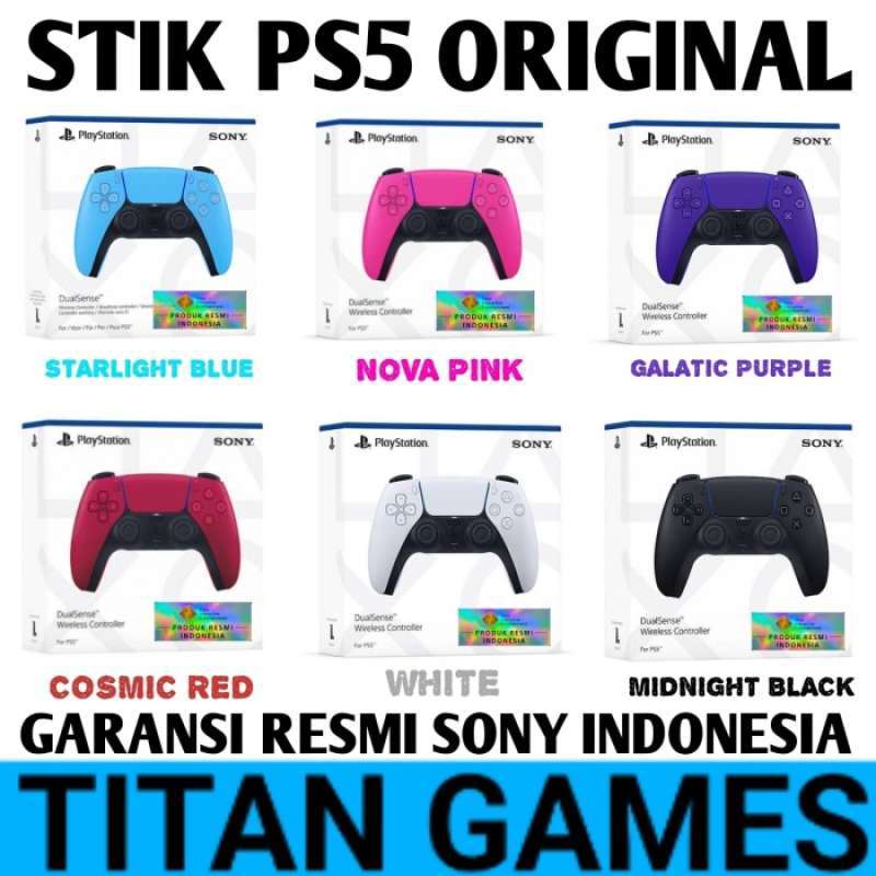 Jual Stik PS5 Dualsense Wireless Original PS5 di Seller Indah Komputer ...