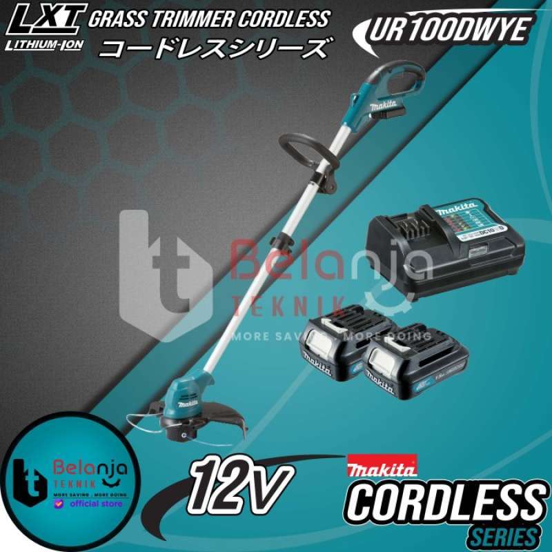 Promo Makita Ur100Dwye 12V Mesin Potong Rumput Ur100 Grass Trimmer Cordless - Multicolor Diskon ...