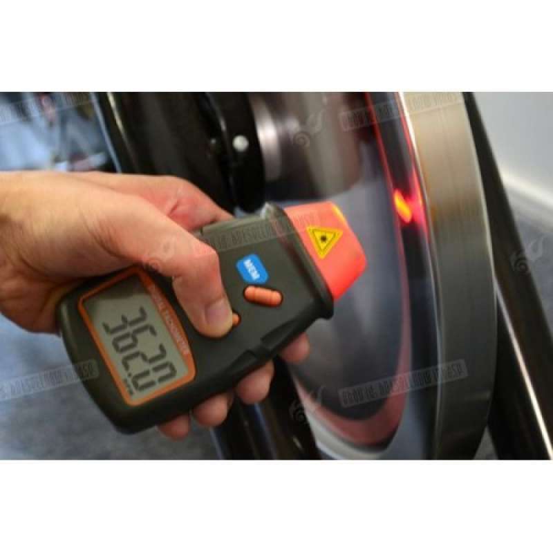 Jual Digital Tachometer Laser - Pengukur putaran RPM Roda Mesin Motor ...