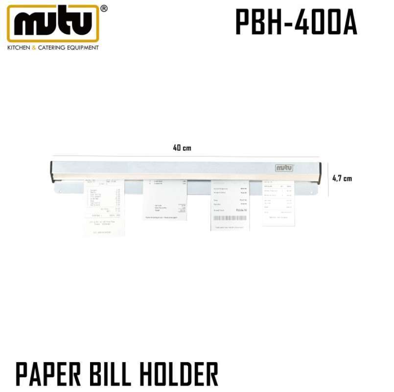 Jual Bill Holder / Tempat Menu /aluminium Tab Grabber Pbh-400a Di ...