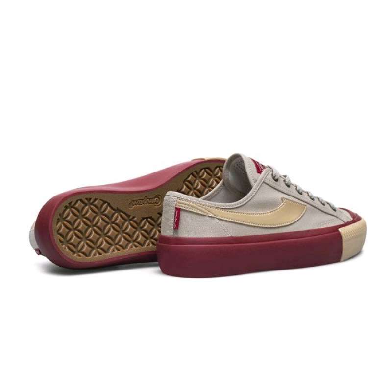 Jual Sepatu Compass Gazelle Low - Wafer Maroon di Seller ...
