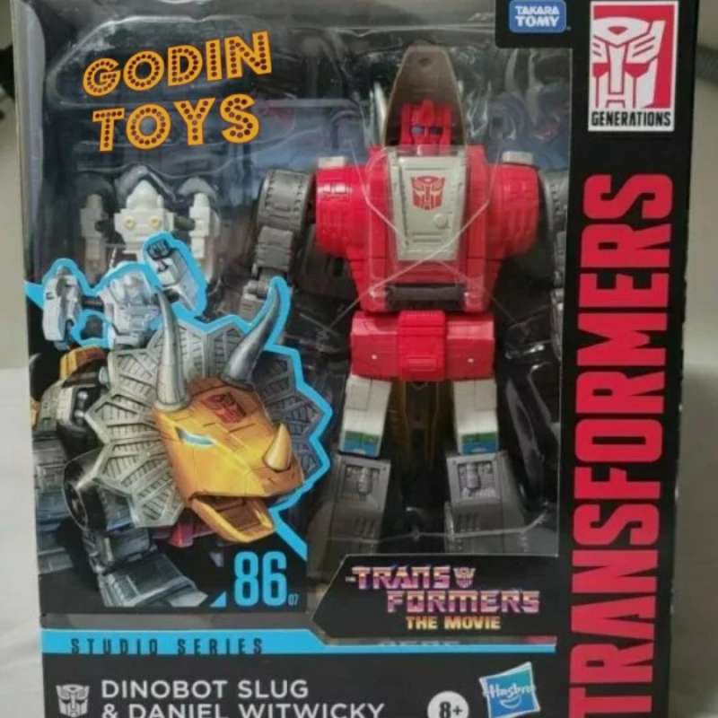 Promo Transformers Dinobot Slug and Daniel Witwicky studio series 86 ...