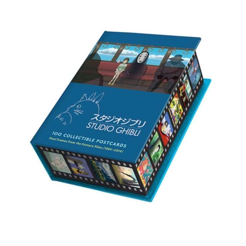 Promo studio ghibli 100 collectible postcards Diskon 29% di Seller ...