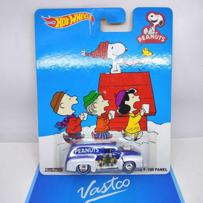 Promo Hot Wheels Peanuts Snoopy 56 Ford F-100 Panel Hotwheels Pop ...