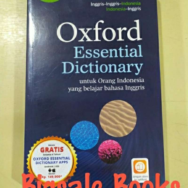 Promo Oxford Essential Dictionary : Untuk Orang Indonesia Yang Belajar ...