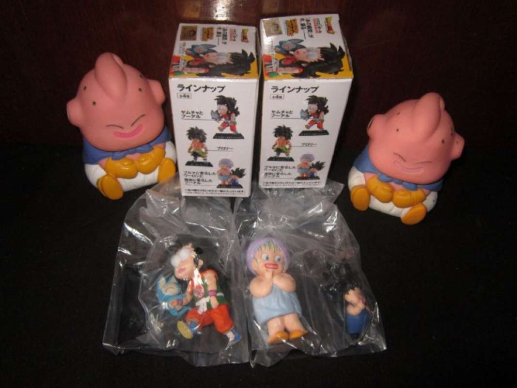 Promo Ichiban Kuji Limited Items Yamucha Fake Bulma Fake Goku Figure ...
