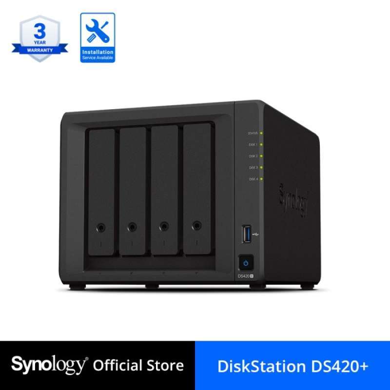 Promo Synology DiskStation DS420+ 4-Bay NAS Server Storage Cloud DS420 Plus Diskon 23% di Seller ...