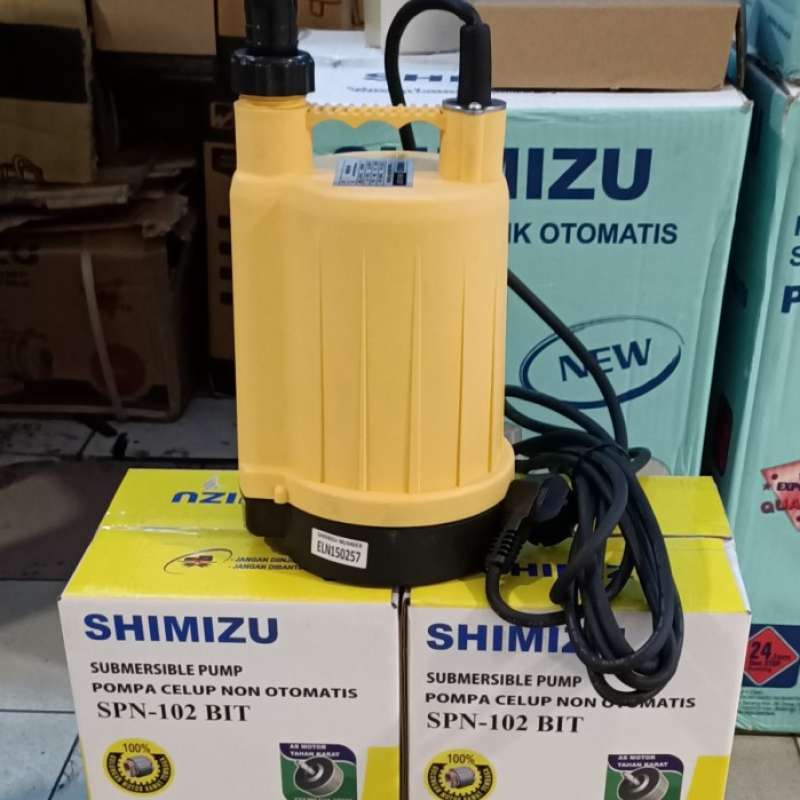 Promo Pompa Celup / Submersible Shimizu Spn-102Bit / Air Bersih ...