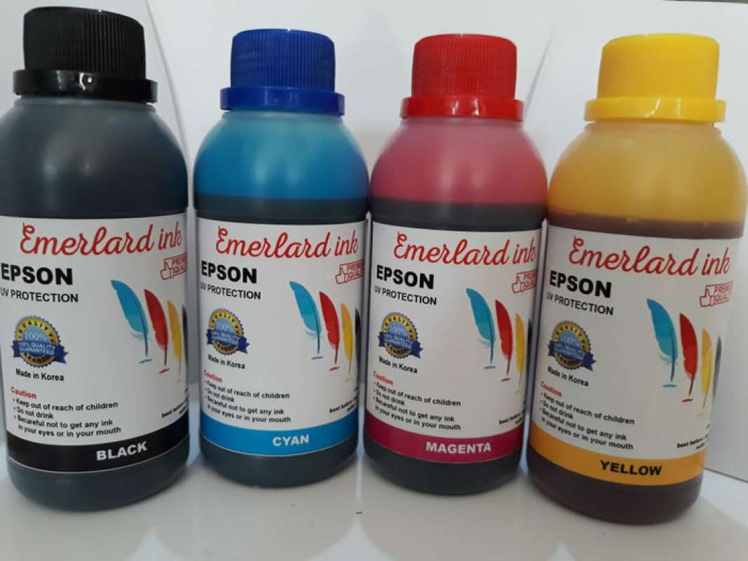 Promo PAKET TINTA EPSON L120,L310,L360,L365,L405 VOLUME 250ML @SET ...