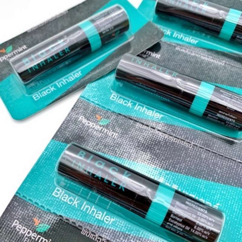 Promo Black Peppermint Field Inhaler Minyak angin 2in1- import Thailand ...