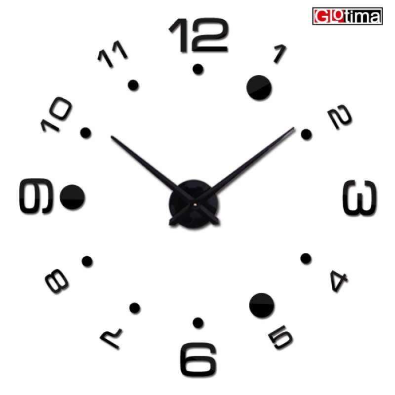 Promo Jam Dinding Besar 3D Tempel Akrilik Diy Giant Arcylic Wall Clock ...