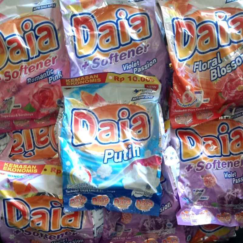 Jual Daia 10 Ribu/deterjen Bubuk/daia Bubuk 1 Karton 12pcs Di Seller ...