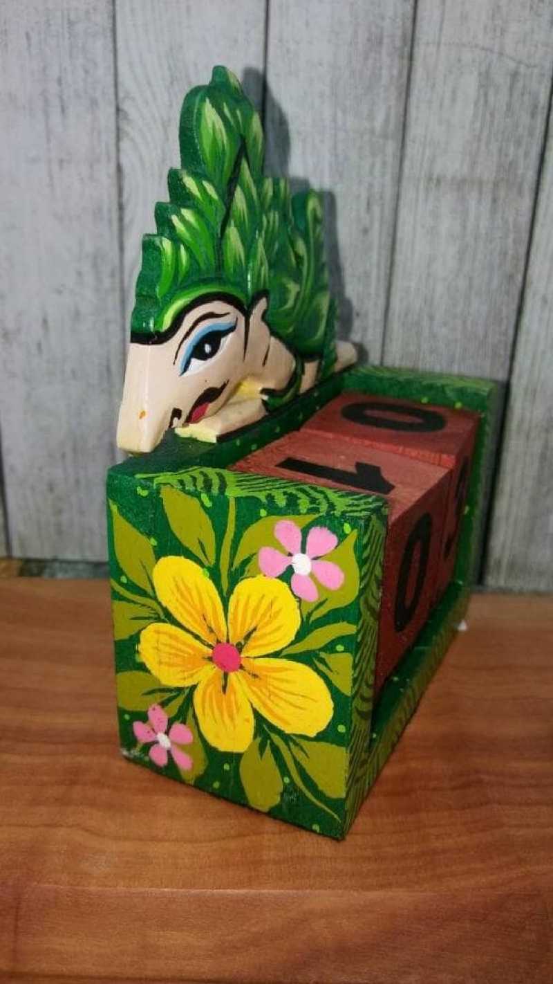 Jual Kalender Wayang Lukis ( 03-1153 ) Kalender Kayu Wayang Di Seller ...