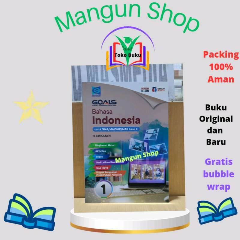 Jual Buku Goals Bahasa Indonesia Kelas 10 Sma Kurikulum Merdeka Grafindo Di Seller Mangun Shop ...