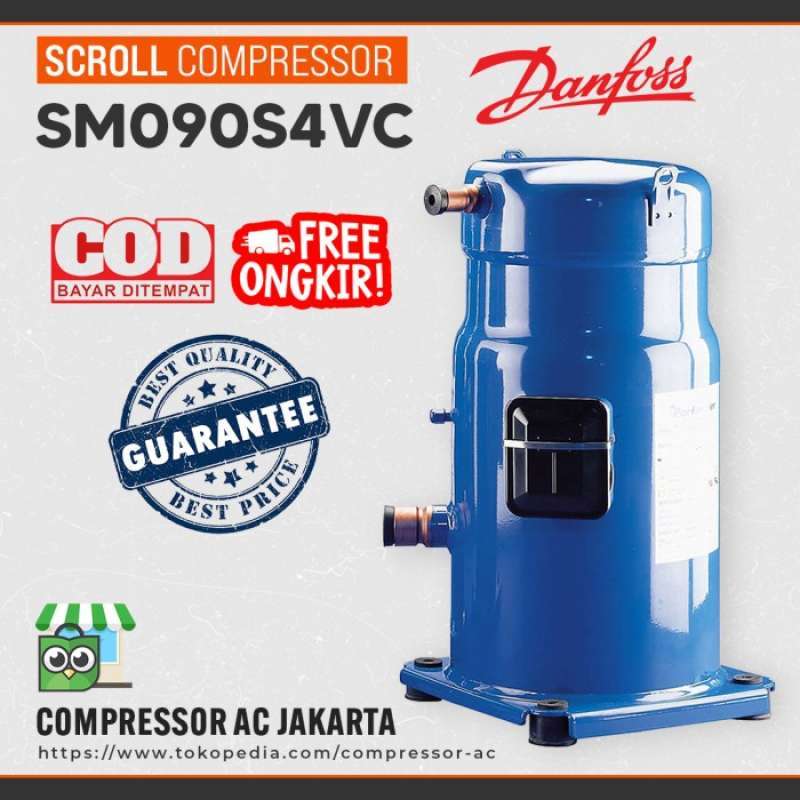 Promo Compressor Danfoss Performer SM090S4VC (7.5 PK/R22/3 PHASE ...