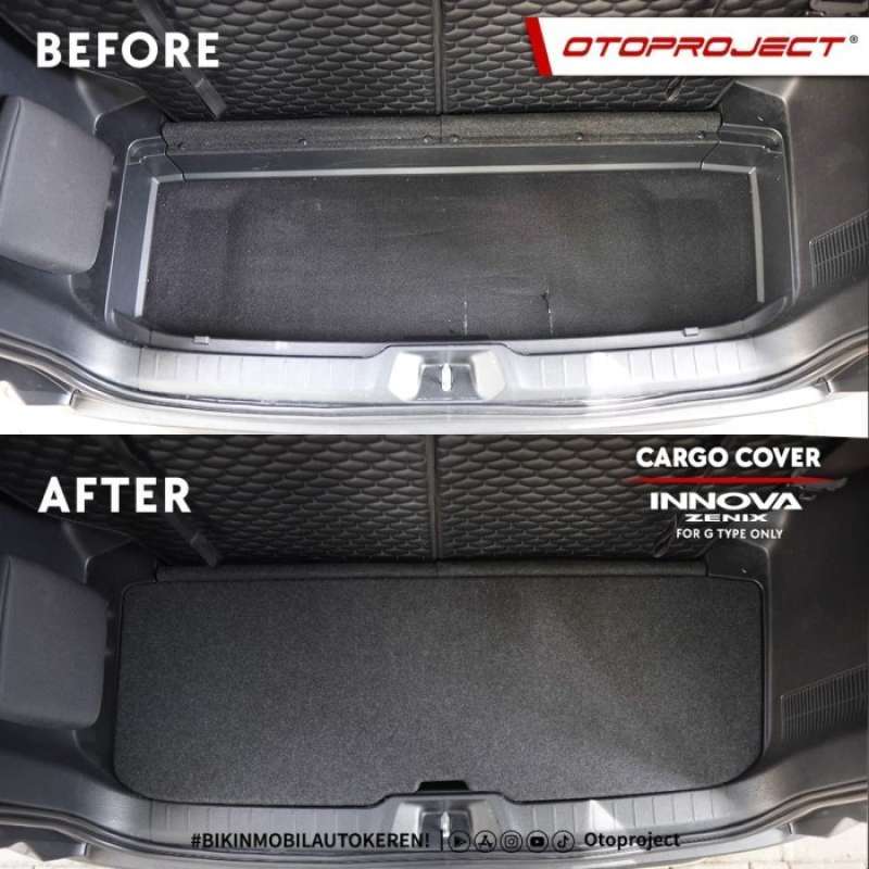 Promo Cargo Cover Penutup Bagasi Innova Zenix 2022 Otoproject (TYPE G ...