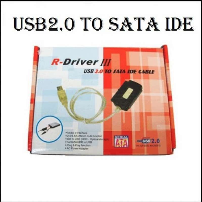 Promo Usb 2.0 To Ide Double Sata Box / Usb 2.0 To Sata Ide Diskon 23% Di Seller Hexana Store ...