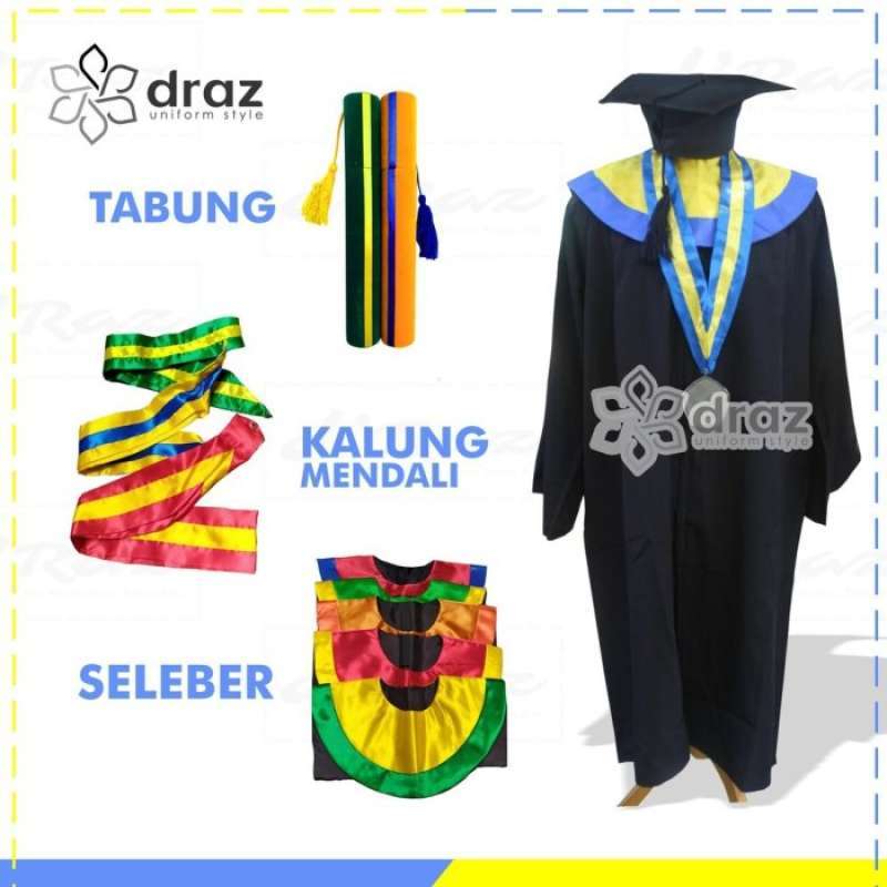 Jual [pre Order] Toga Wisuda Dewasa Satuan Dan Grosiran Baju Wisuda