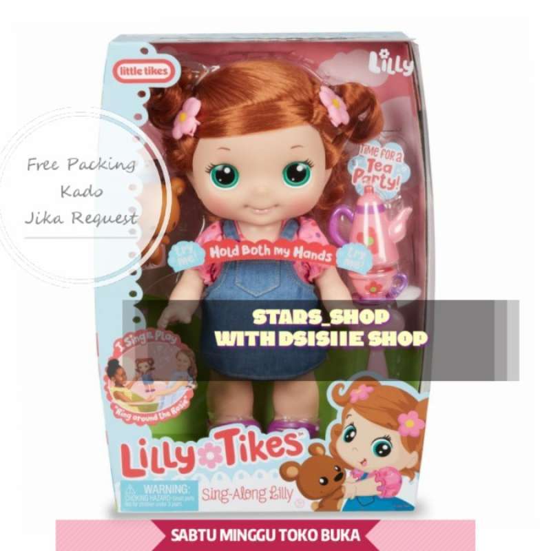 Jual Little Tikes Lilly Tikes Sing Along Lilly Doll Original / Boneka ...