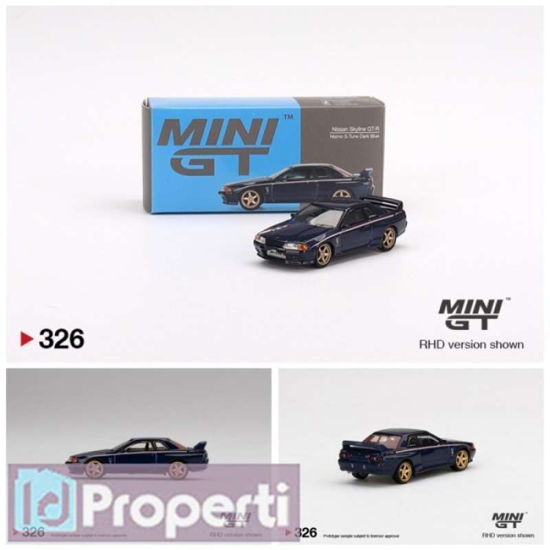 Promo Miniatur Nissan Skyline GT-R R32 Nismo S-Tune Mini GT Mobil ...