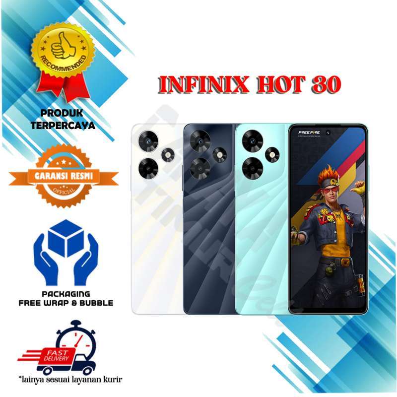 Jual Infinix Hot 30 Ram 8/128gb Smartphone Garanmsi Resmi - Hitam Di Seller Cahayati Murcell ...