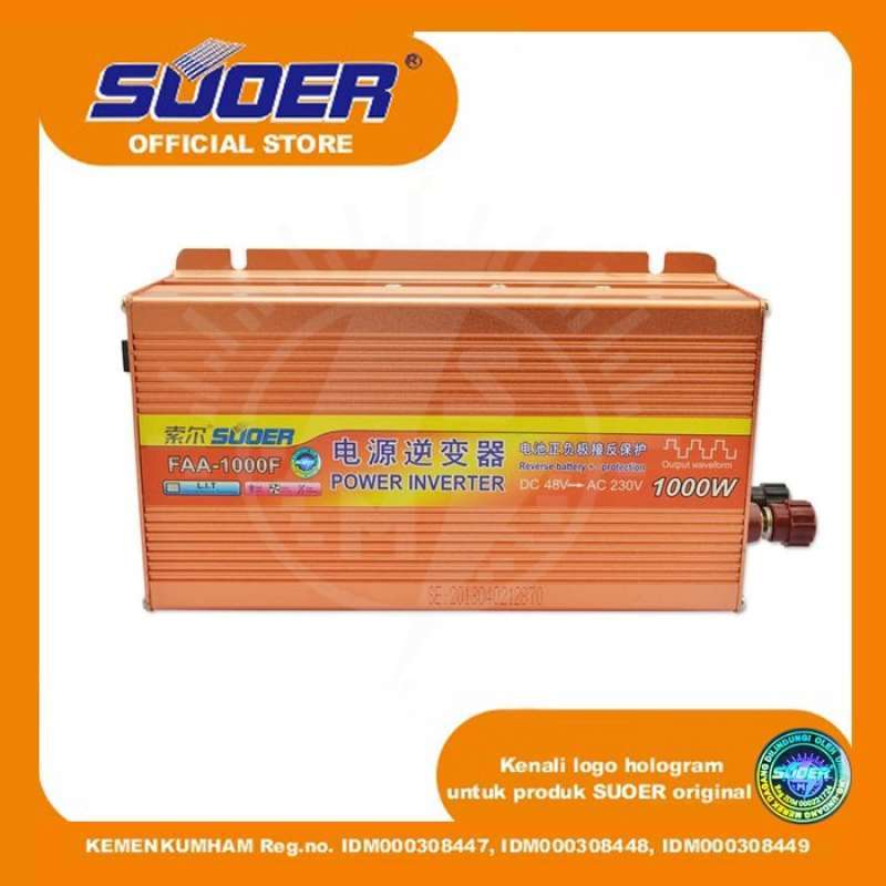 Promo Power Inverter 1000 Watt 48 Volt 1000w 48v FAA 1000 Suoer Diskon ...