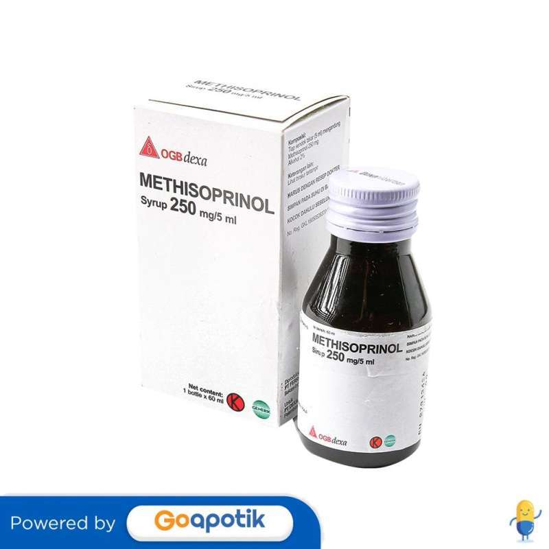 Jual METHISOPRINOL OGB DEXA MEDICA 250 MG/5 ML SYRUP 60 ML di Seller ...