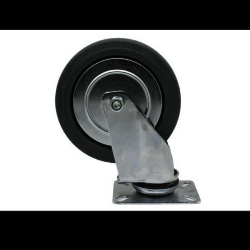 Promo Wipro Roda Karet Caster Double Bearing Swivel Size 4 Inch - Wipro ...