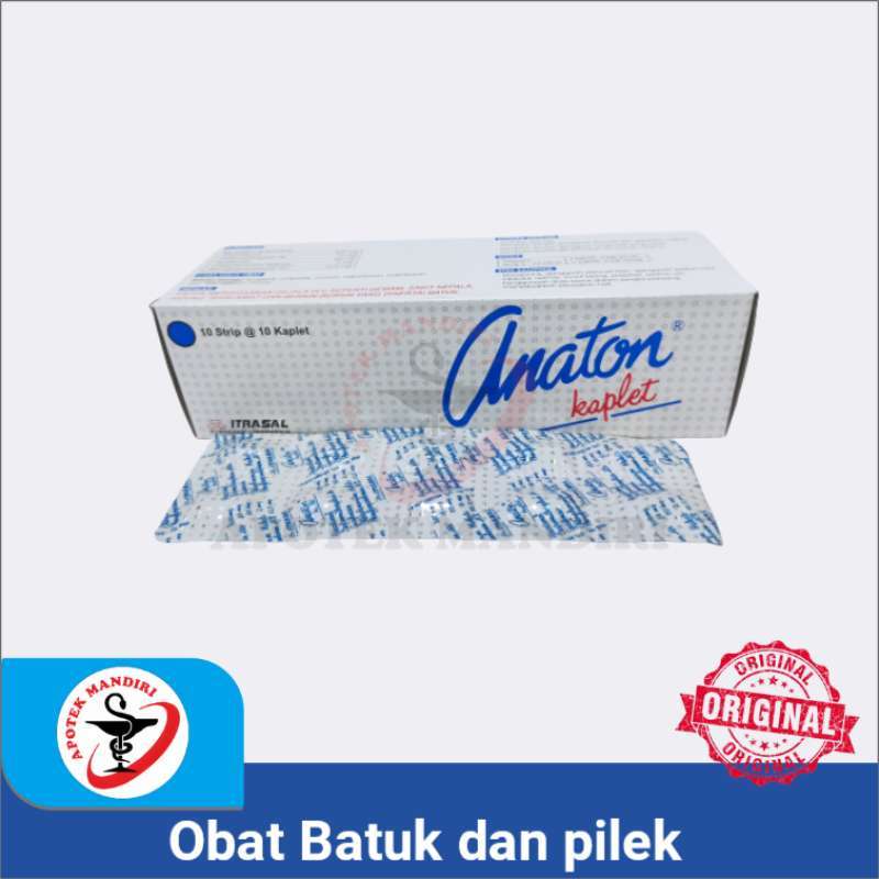 Jual Anaton Kaplet 1 Strip Obat Batuk, Pilek Dan Flu Di Seller Apotek ...