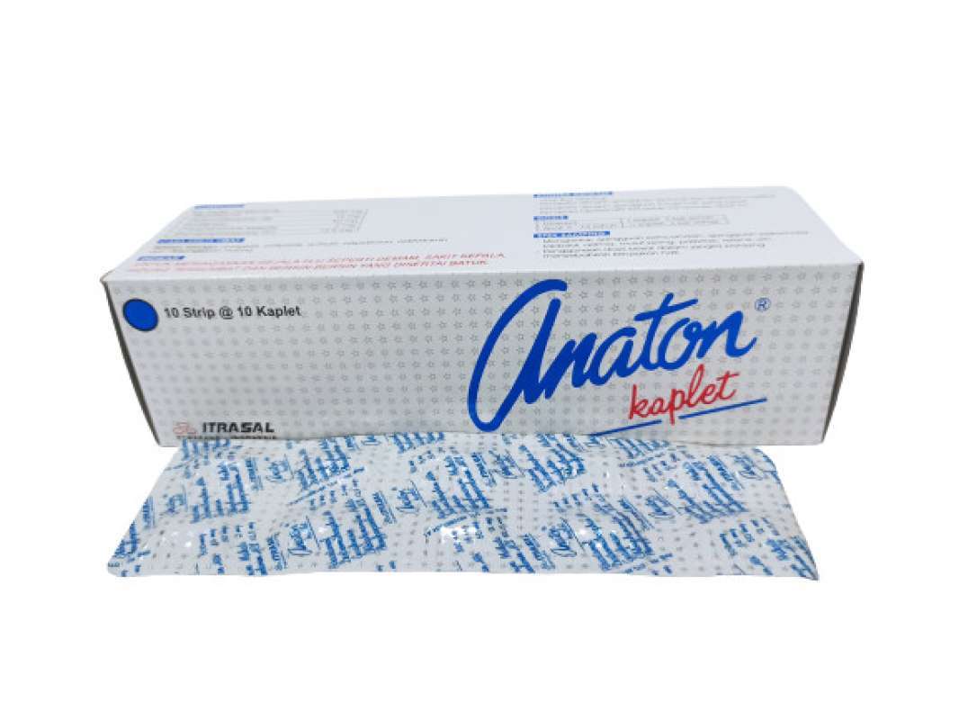 Jual Anaton Kaplet 1 Strip Obat Batuk, Pilek Dan Flu Di Seller Apotek ...