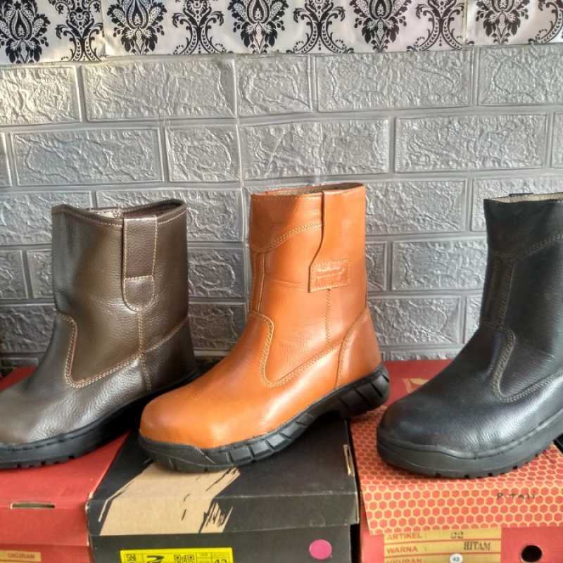 Promo Sepatu Safety Boot Kerja Proyek Darat Laut Udara 3 Varian Diskon ...