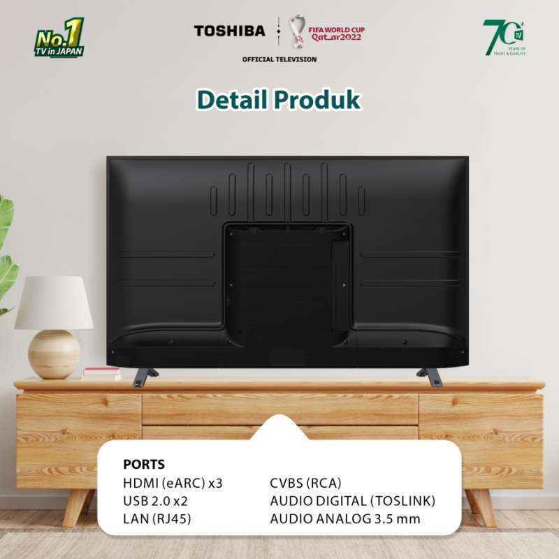 Jual Toshiba 55c350lp 4k Uhd Smart Google Tv 55 Inch 55c350 Di Seller Putra Jaya Elektronik ...