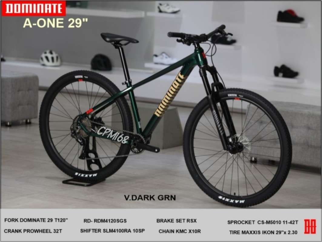 Jual Sepeda Gunung Dominate A-one Base Alloy 10 Speed Shimano Mtb 29 ...