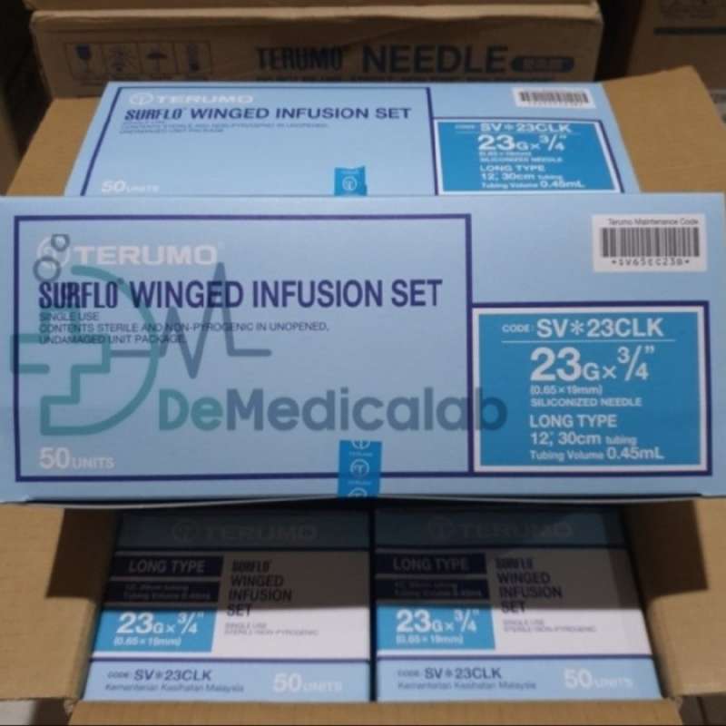 Promo Wing 23g Terumo / Wing 23 Terumo / Wing Needle Diskon 17% Di Seller Mahanani Store 4 ...