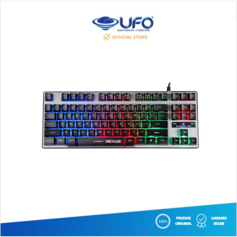 Jual Rexus Keyboard K9 Rgb Tkl Fortless Di Seller Ufo Elektronika Dan ...