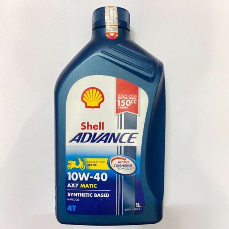 Promo OLI SHELL ADVANCE SCOOTER MATIC AX7 10W40 MOTOR MATIK 1000ML ...