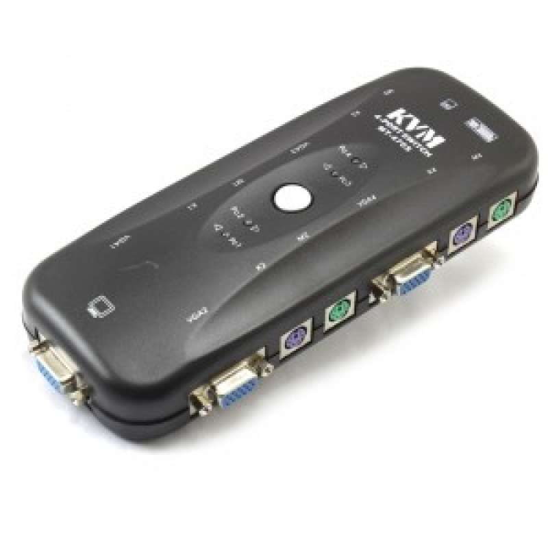 Promo KVM Switch 4 Port PS2 Diskon 23% di Seller Carima Store - Kalibata, Kota Jakarta Selatan ...