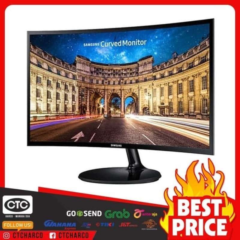 Promo Monitor Led Samsung F390 Curve - 24 Inch PC Komputer - PLS VGA ...