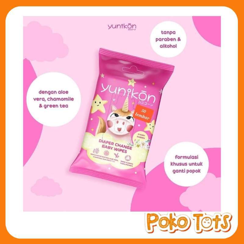 Jual Yunikon Baby Wipes Wet Tissue 50+50s Tisu Basah Bayi Yunikon ...