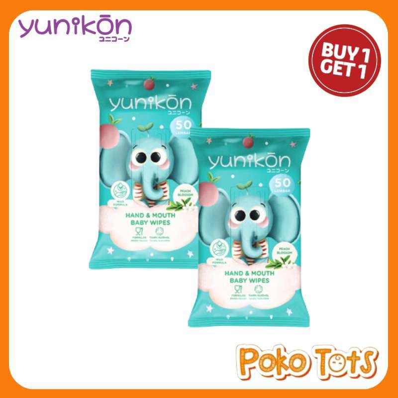 Jual Yunikon Baby Wipes Wet Tissue 50+50s Tisu Basah Bayi Yunikon ...