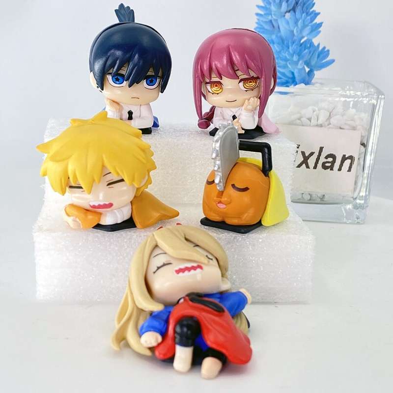Promo 28cm Chainsaw Man Denji Anime Figure Chainsaw Man Rage Devil PVC ...