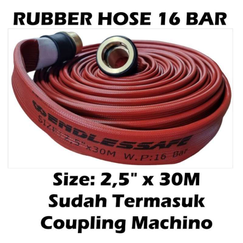 Promo Fire Hose Rubber 2,5x30m Selang Pemadam hydrant JETSTAR / JET ...