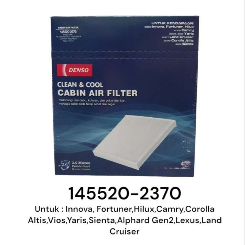Promo Filter Cabin Ac Yaris Camry Innova Fortuner Hilux Corolla Altis ...