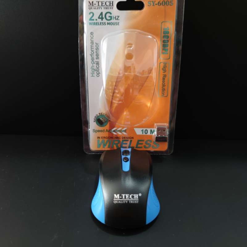 Promo M-tech Sy-6005 Wireless Gaming Mouse 2.4ghz Diskon 23% Di Seller ...