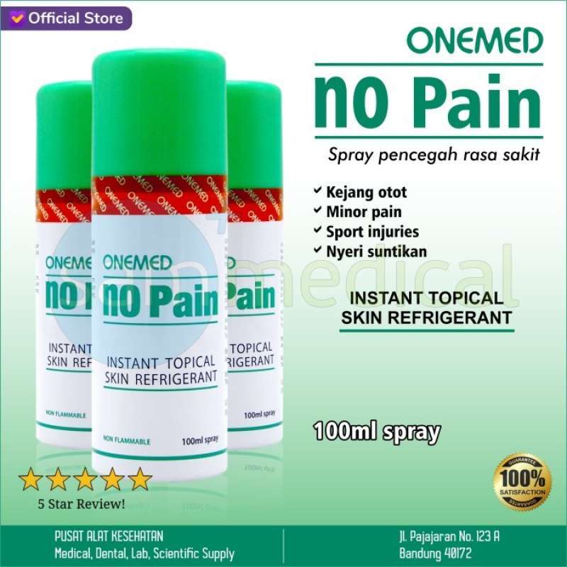 Jual OneMed No Pain Spray atau Chlor Ethyl Spray di Seller Chintya ...