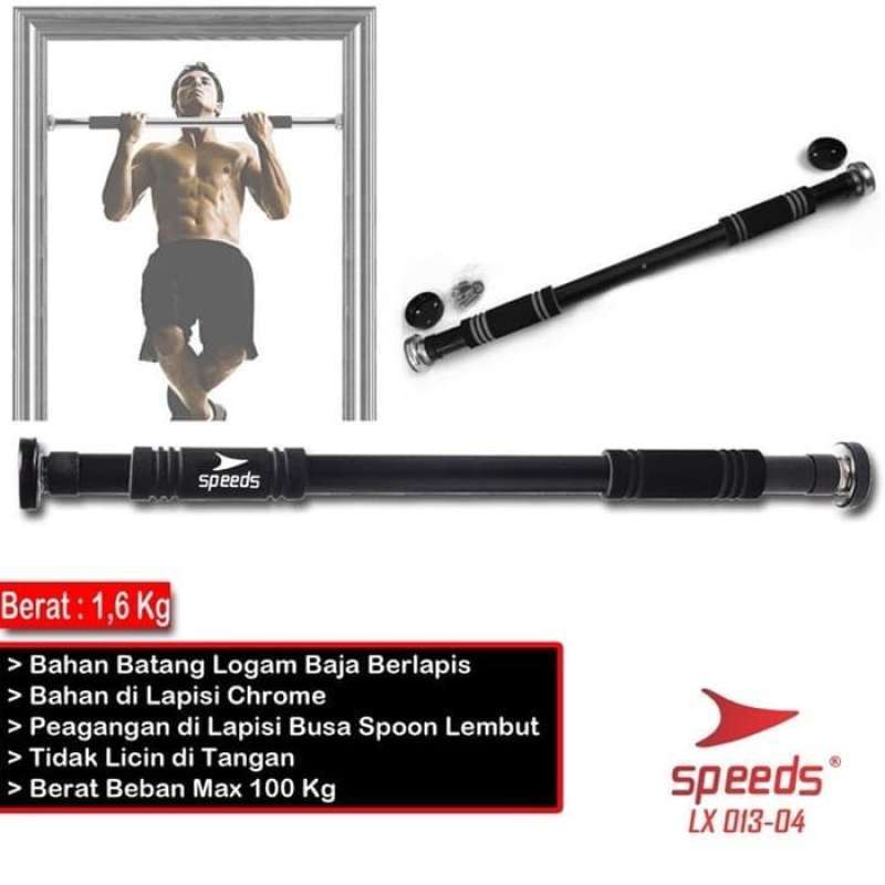 Promo Pull up Bar pull up Door Chinning Bar Iron Gym Gym alat pull up ...