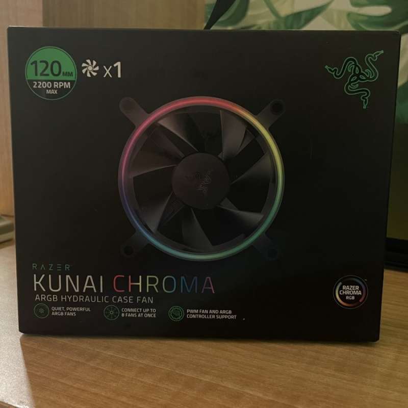 Jual Razer Kunai Chroma 120mm Argb Pwm - [case Fan] Di Seller Laris ...
